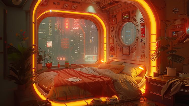Visualizing the Future: 31 Cyberpunk Rooms That Will Blow Your Mind ...